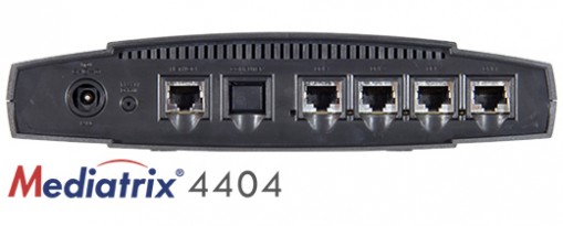 VoIP Centrix|Mediatrix 4404 gateway IP para 4 RDSI