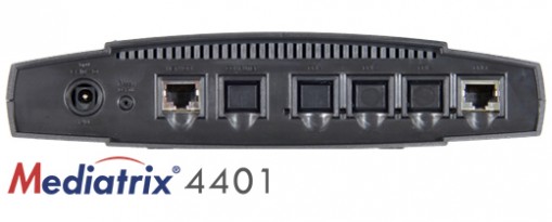 VoIP Centrix|Mediatrix 4401 gateway IP para 1 RDSI